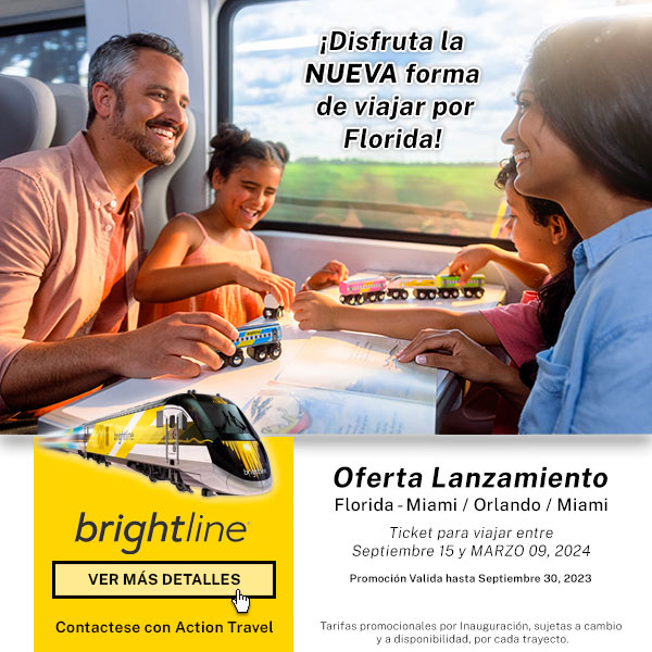 ACTION TRAVEL - Nuevo Servicio - Brightline - Viaja entre Miami y ...