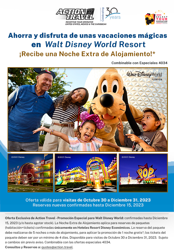 Action Travel Walt Disney World
